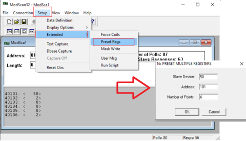Update Modbus Id,baud rate, parity of TrackSo TR621 Analog to Modbus ...